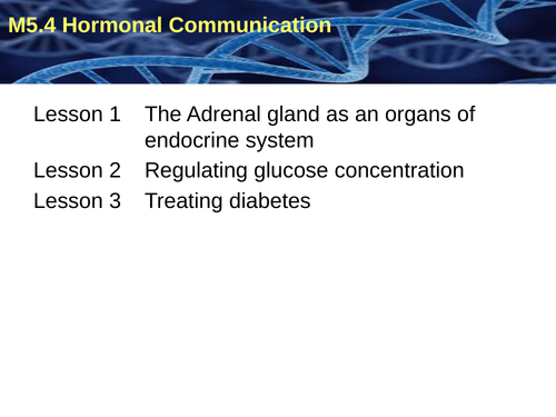 5.4 Hormonal Comunication (Whole Chapter) OCR A Level Biology A ...