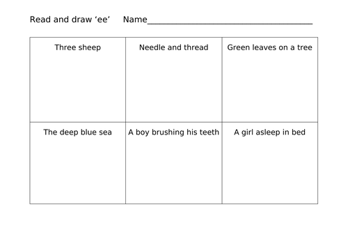 Read and Draw Phonics Stages 1-3 Complete | Teaching Resources