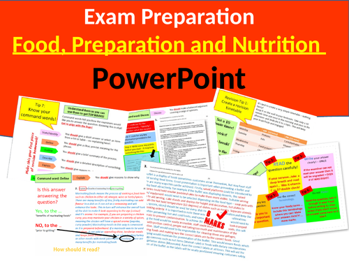 GCSE AQA Food, Preparation and Nutrition Nea 1 & 2 Coursework Guidance ...