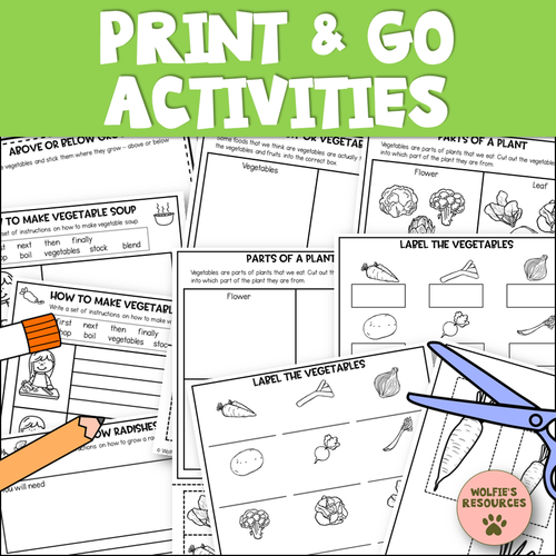 Vegetables | Vegetable Soup | KS1 | EYFS | Teaching Resources