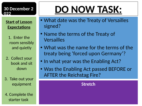 A-Level History Intro and Pre-1918 German history overview (Edexcel ...
