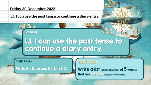 Year 3/4 English - Ocean Meets Sky - Complete Lesson Collection ...