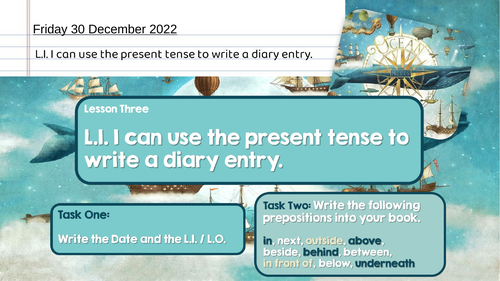 Year 3/4 English - Ocean Meets Sky - Complete Lesson Collection ...