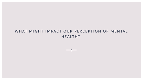 Btec L3 Unit 20 Mh Wellbeing Teaching Resources