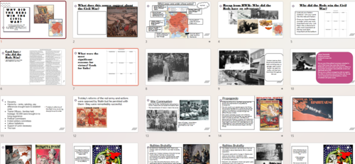 Why did the Reds win the Russian Civil War | Teaching Resources