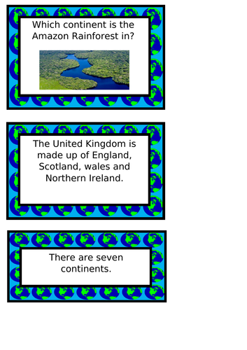 Geography Display board lettering | Teaching Resources
