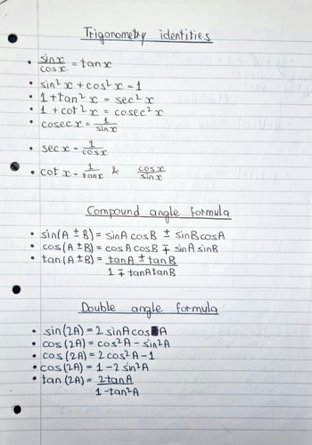 CONCISE A* A-Level Pure Maths: Complete Revision Guide with Formulas ...
