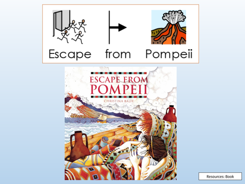 Escape from Pompeii Sensory Story | Teaching Resources
