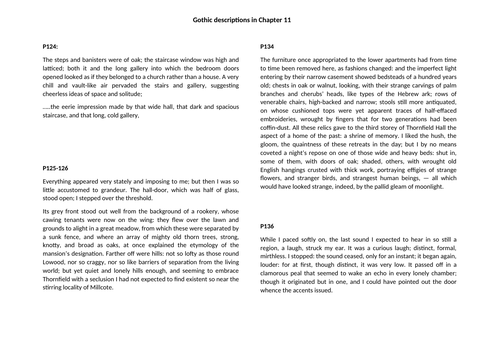 Jane Eyre Scheme (Over 150 slides and high quality lessons for all 38 ...