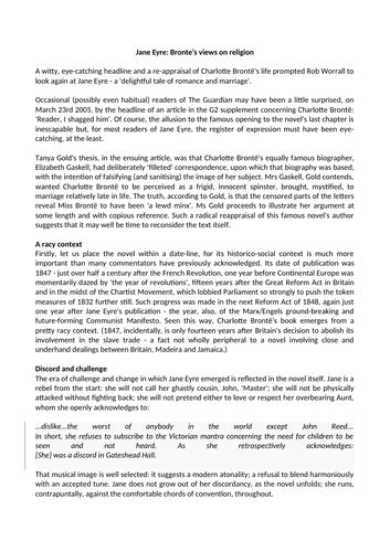 Jane Eyre Scheme (Over 150 slides and high quality lessons for all 38 ...