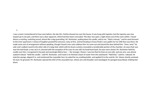 Jane Eyre Scheme (Over 150 slides and high quality lessons for all 38 ...