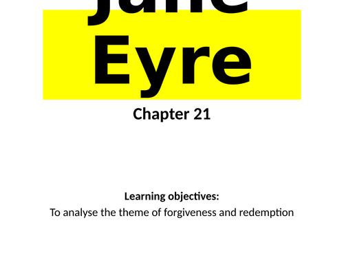 Jane Eyre Scheme (Over 150 slides and high quality lessons for all 38 ...