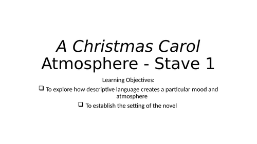 A Christmas Carol Scheme (over 55 high quality resources and ...