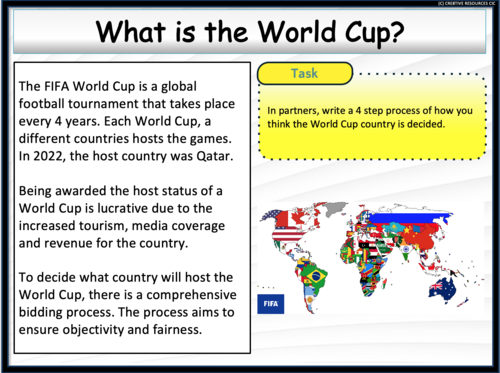 Ethics of Qatar World Cup + Fifa Scandals | Teaching Resources