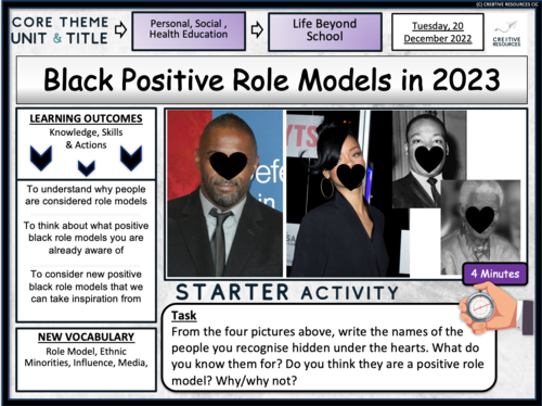 Black Role Models | Teaching Resources