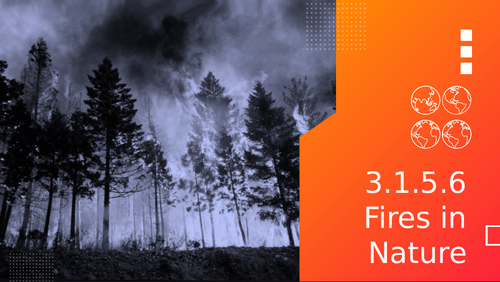 AQA A-level Geography; 3.1.5.6. Fires in Nature Lessons (3-Hour Bundle ...