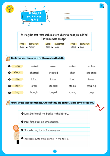 Irregular Past Tense Verbs | Teaching Resources Irregular Past Tense Verbs | Teaching Resources
