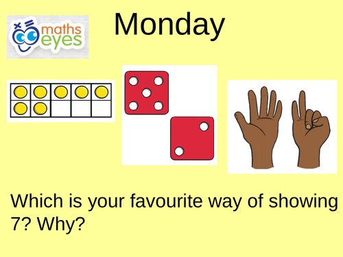 Number 7 EYFS Planning | Teaching Resources