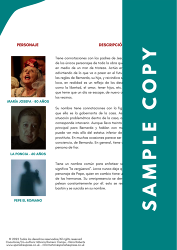 Literature and Film Guide: The house of Bernarda Alba (La casa de ...