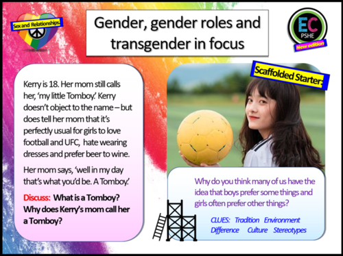 Gender Stereotypes + Gender Roles | Teaching Resources