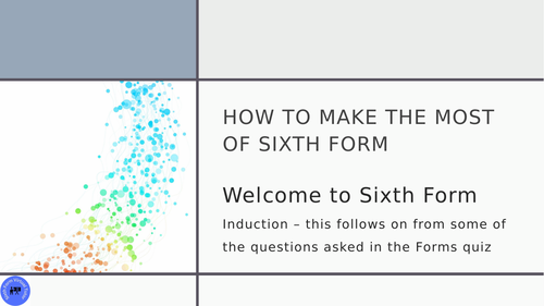 Sixth Form Induction Pack, Folder organiser, induction Ppts | Teaching ...