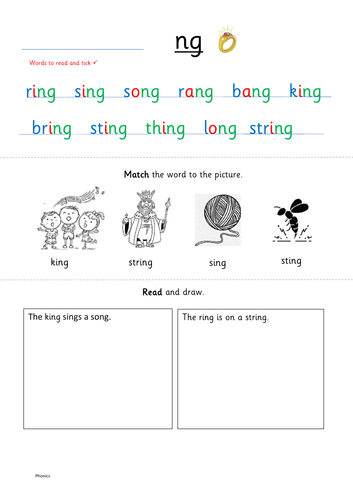 Block 7 Graphemes NG PH WH Encoding and Decoding | Teaching Resources