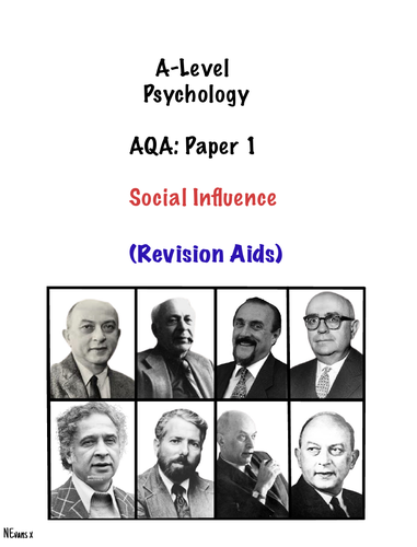 A-Level Psychology- Social Influence | Teaching Resources