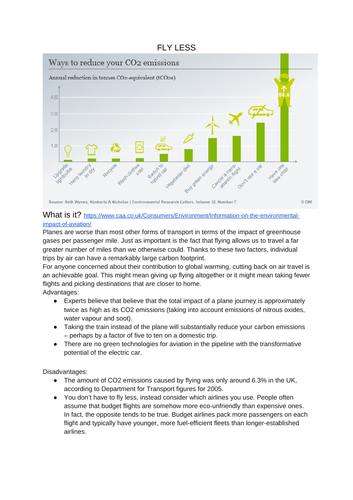 Interactive climate change workshop KS5/4 Group activities | Teaching ...