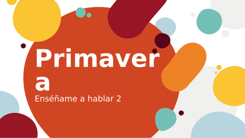 La primavera | Teaching Resources