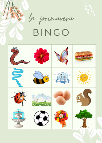 La primavera | Teaching Resources