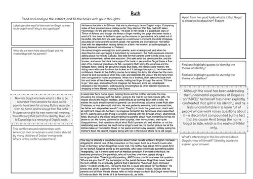Namesake Chapter 5 | Teaching Resources