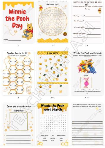 Winnie the Pooh | Teaching Resources