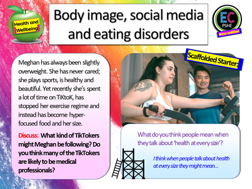 Body image + Social Media PSHE | Teaching Resources