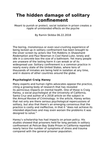 The Bunker Diary by Kevin Brooks- Key Stage 4 Literacy planning ...