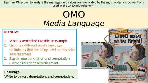 OMO AQA GCSE | Teaching Resources