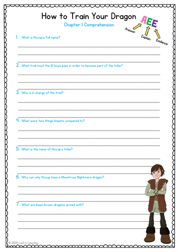 How to Train Your Dragon: Week 1 Unit | Teaching Resources