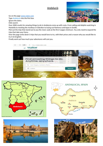 Viva 1 Module 4 Mi Familia y Mis Amigos Homework | Teaching Resources