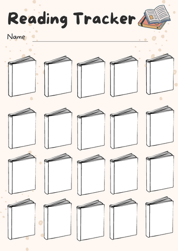 Reading Tracker | Teaching Resources
