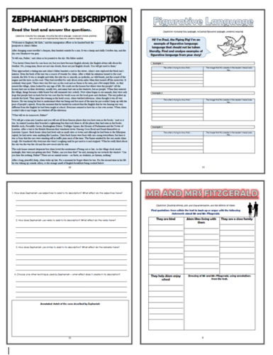 Refugee Boy KS3 Comprehension Activity Booklet! | Teaching Resources