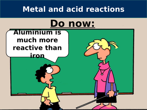 Metals and Reactivity KS3 Whole topic lessons (middle school ...