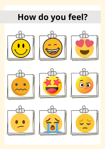 SEMH - Emotions visual aid | Teaching Resources