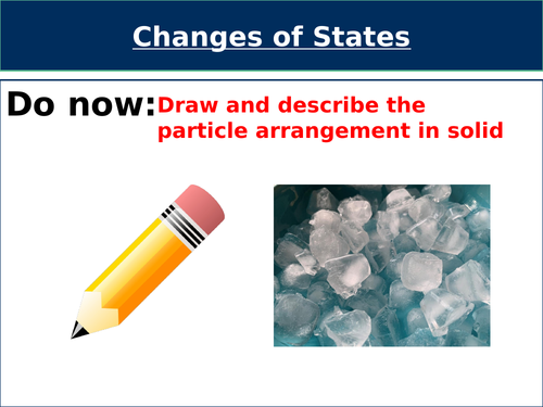 Particle Model and Atoms KS3 Whole topic lessons (middle school ...
