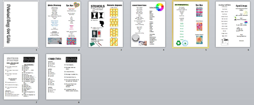 Textiles Printed Bag for Life Literacy Book | Teaching Resources