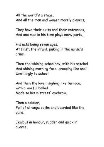 Key Stage 3 Introduction to Shakespeare (Practical) | Teaching Resources