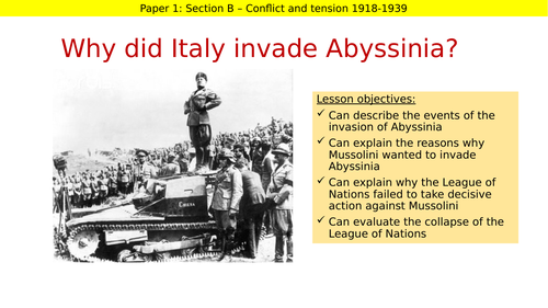 Conflict and Tension - Inter War Years Resources | Teaching Resources