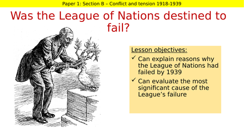 Conflict and Tension - Inter War Years Resources | Teaching Resources