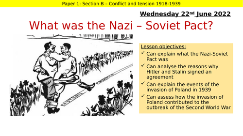 Conflict and Tension - Inter War Years Resources | Teaching Resources