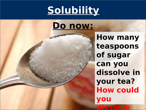 Mixtures, compounds and separation methods KS3 Whole topic lessons ...