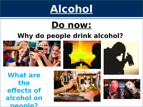 Diet, alcohol and smoking (health) KS3 Whole topic lessons (middle ...