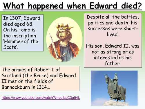 Edward I + Scotland | Teaching Resources